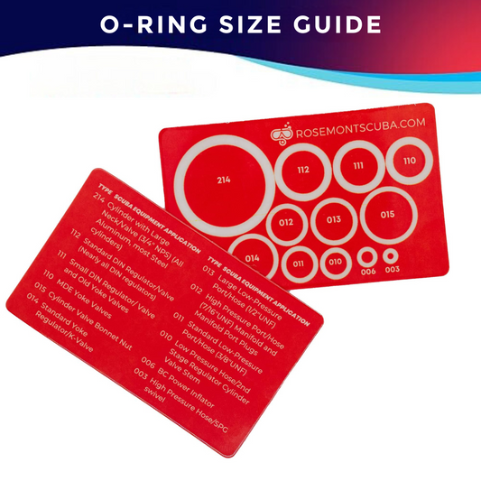 Ultimate O-Ring Kit: Nitrile O-Rings in Scuba Specific Sizes,O-Ring Si